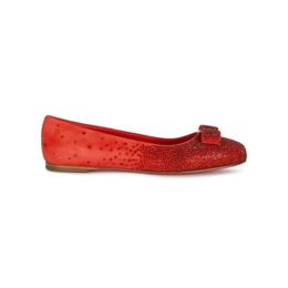 Salvatore Ferragamo Red Ballerina Flats - Gr. 36,5 (EU) - in Rot