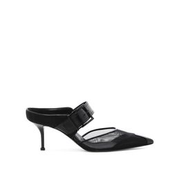 Alexander McQueen Hohe Schuhe - "Punk" Heeled Shoes - Gr. 38 (EU) - in Schwarz - f&uuml;r Damen