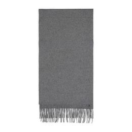 Giorgio Armani T&uuml;cher & Schals - Cashmere Scarf With Delicate Fringes - Gr. unisize - in Grau - f&uuml;r Damen