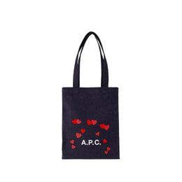 A.P.C. Shopper & Totes - Lou Blondie Shopper Bag - Cotton - Blue - Gr. unisize - in Blau - f&uuml;r Damen