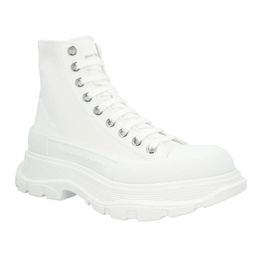 Alexander McQueen Low-Top Sneaker - Tread Slick Boot In White - Gr. 37 (EU) - in Wei&szlig; - f&uuml;r Damen