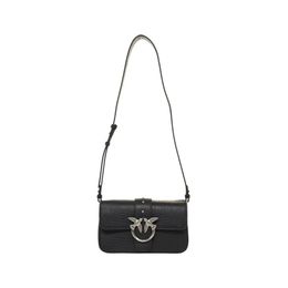 Pinko Hobo Bags - 'Love One Mini' Shoulder Bag - Gr. unisize - in Schwarz - f&uuml;r Damen