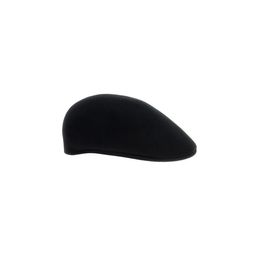 Borsalino Caps & M&uuml;tzen - Fitted Black Shaved Felt Golf Cap - Gr. 58 - in Schwarz - f&uuml;r Damen