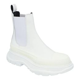 Alexander McQueen Stiefel - Tread Chelsea Boots 'White' - Gr. 36 (EU) - in Wei&szlig; - f&uuml;r Damen