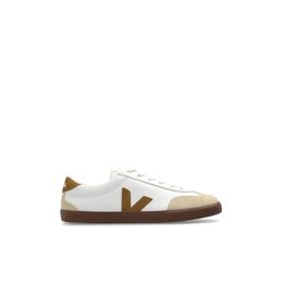 Veja Low-Top Sneaker - Volley O.T. Leather Sports Shoes - Gr. 45 (EU) - in Grau - f&uuml;r Damen
