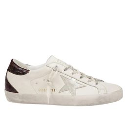 Golden Goose Deluxe Brand Golden Goose Low-Top Sneaker - Leather Sneakers With Croc-Effect Detail - Gr. 41 (EU) - in Wei&szlig; - f&uuml;r Damen