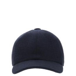 Fedeli Caps & M&uuml;tzen - Baseball Cap In Exclusive Cashmere - Gr. L - in Schwarz - f&uuml;r Damen