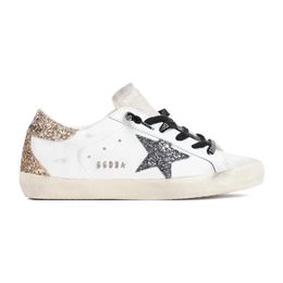 Golden Goose Deluxe Brand Golden Goose Low-Top Sneaker - Superstar Optic White Cow Leather Sneakers - Gr. 38 (EU) - in Wei&szlig; - f&uuml;r Damen