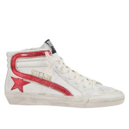Golden Goose Deluxe Brand Golden Goose Low-Top Sneaker - White Slide High-Top Sneakers - Gr. 36 (EU) - in Wei&szlig; - f&uuml;r Damen
