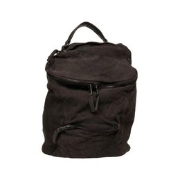 Giorgio Brato Rucks&auml;cke - Suede Backpack With Textured Finish And Refined Cr - Gr. unisize - in Schwarz - f&uuml;r Damen