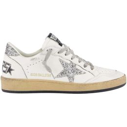 Golden Goose Deluxe Brand Golden Goose Low-Top Sneaker - Sneakers Silver - Gr. 37 (EU) - in Wei&szlig; - f&uuml;r Damen