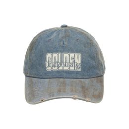 Golden Goose Deluxe Brand Golden Goose Caps & M&uuml;tzen - Baseball Cap With Logo - Gr. ONE SIZE - in Grau - f&uuml;r Damen