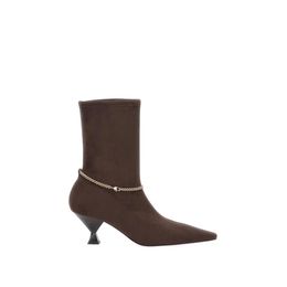 Maria Luca Stiefel - Nausica Stretch Boot - Gr. 39 (EU) - in Braun - f&uuml;r Damen