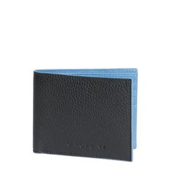 ORCIANI Portemonnaies - Micron Two-Tone Leather Wallet - Gr. unisize - in Schwarz - f&uuml;r Damen