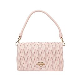 Love Moschino Hobo Bags - Quilted Handbag - Gr. unisize - in Beige - f&uuml;r Damen