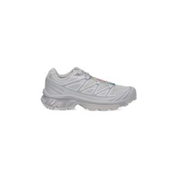 Salomon Low-Top Sneaker - Xt-6 Sneakers With Tonal Fabric Details - Gr. 8_5 - in Wei&szlig; - f&uuml;r Damen