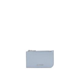 Alexander McQueen Portemonnaies - Light Blue Leather Wallet - Gr. unisize - in Blau - f&uuml;r Damen