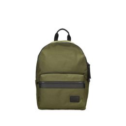Premiata Rucks&auml;cke - Structured Olive Green Nylon Backpack - Gr. unisize - in Grau - f&uuml;r Damen