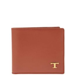 Tod's Tod's Portemonnaies - Brown Leather Wallet - Gr. unisize - in Braun - f&uuml;r Damen