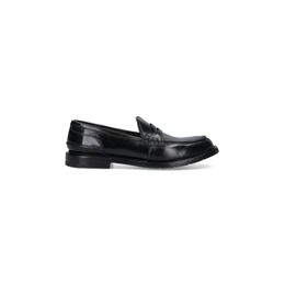 Premiata Loafer - Polished Black Leather Penny Loafers - Gr. 6 - in Schwarz - f&uuml;r Damen