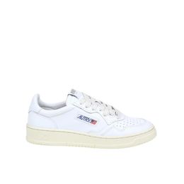 Autry Low-Top Sneaker - White Leather Sneakers - Gr. 40 (EU) - in Wei&szlig; - f&uuml;r Damen