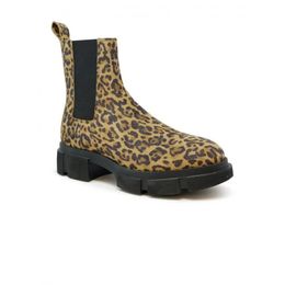 Copenhagen Stiefel - F5cph570 Leopard Suede Chelsea Boots - Gr. 37 (EU) - in Braun - f&uuml;r Damen