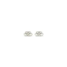 Balenciaga Ohrringe - Bb Studded Xs Earrings - Gr. unisize - in Silber - f&uuml;r Damen