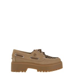 Timberland Stone Street - Boat Shoe With Platform - Gr. 8 - in Braun
