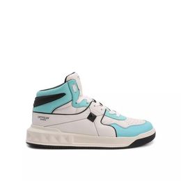 Valentino Garavani Low-Top Sneaker - White One-Stud Sneakers - Gr. 42,5 (EU) - in Blau - f&uuml;r Damen