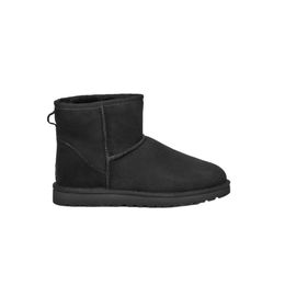 UGG Australia UGG Stiefel - Mini Ankle Boot With Sheepskin Lining - Gr. 41 (EU) - in Schwarz - f&uuml;r Damen
