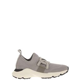 Tod's Tod's Low-Top Sneaker - Kate Sneakers In Technical Fabric - Gr. 35 (EU) - in Grau - f&uuml;r Damen