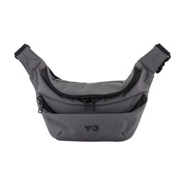 Y-3 Bauchtaschen - Compact Crossbody Bag With Adjustable Strap - Gr. ONE SIZE - in Grau - f&uuml;r Damen