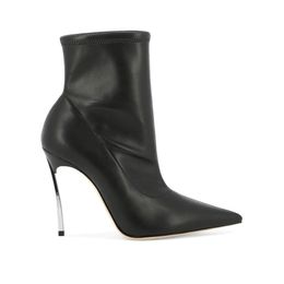 Casadei Stiefel - "Blade Lab" Ankle Boots - Gr. 40 (EU) - in Schwarz - f&uuml;r Damen