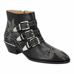 Chlo&eacute; Chlo&eacute; Stiefel - Susanna Ankle Boots Black - Gr. 37 (EU) - in Schwarz - f&uuml;r Damen