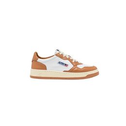 Autry Low-Top Sneaker - Medalist Low Sneakers With Padded Collar And Micro - Gr. 37 (EU) - in Braun - f&uuml;r Damen