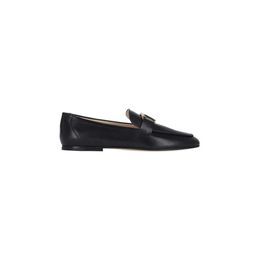 Tod's "T Timeless" Loafers Black - Gr. 38,5 (EU) - in Schwarz