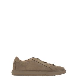 Tod's Tod's Low-Top Sneaker - Sneakers In Nubuck - Gr. 10 - in Braun - f&uuml;r Damen