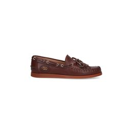 Valentino "Palm Avenue" Loafers &ndash; Brown - Gr. 40 (EU) - in Braun