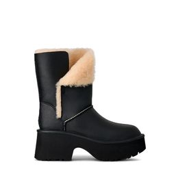 UGG Australia UGG Stiefel - Stivali W Esmee Leather Boot - Gr. 39 (EU) - in Schwarz - f&uuml;r Damen