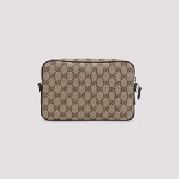 Gucci Hobo Bags - Polyester Shoulder Bag - Gr. unisize - in Braun - f&uuml;r Damen