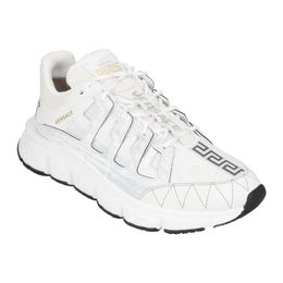 Versace Low-Top Sneaker - Trigreca Sneaker - Gr. 43 (EU) - in Wei&szlig; - f&uuml;r Damen