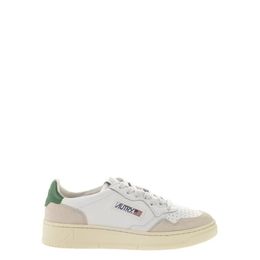 Autry Low-Top Sneaker - Sneakers Low Leather And Suede - Gr. 44 (EU) - in Wei&szlig; - f&uuml;r Damen
