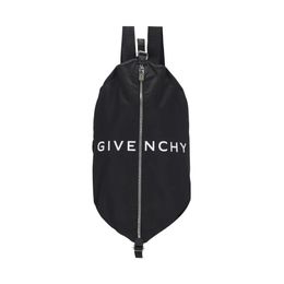 Givenchy Rucks&auml;cke - "G-Zip" Logo Backpack Black - Gr. unisize - in Schwarz - f&uuml;r Damen