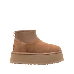 UGG Australia UGG Stiefel - Classic Mini Dipper Ankle Boots - Gr. 41 (EU) - in Beige - f&uuml;r Damen