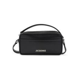 Jacquemus Hobo Bags - Rectangular Leather Shoulder Bag - Gr. unisize - in Schwarz - f&uuml;r Damen