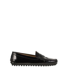 Tod's City Gommino Moccasin In Leather - Gr. 35,5 (EU) - in Schwarz
