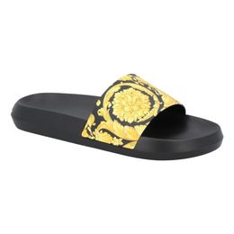 Versace Loafer - Barocco Bathing Slides - Gr. 42 (EU) - in Schwarz - f&uuml;r Damen