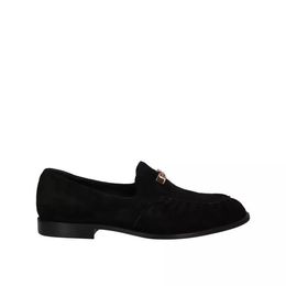 Giuseppe Zanotti Loafer - Black Leather Loafers - Gr. 40 (EU) - in Schwarz - f&uuml;r Damen
