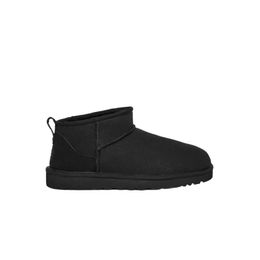 UGG Australia UGG Stiefel - Classic Ultra Mini Ankle Boots With Reinforced Hee - Gr. 40 (EU) - in Schwarz - f&uuml;r Damen
