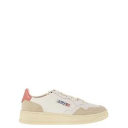 Autry Low-Top Sneaker - Medalist Low - Leather And Suede Sneakers - Gr. 40 (EU) - in Wei&szlig; - f&uuml;r Damen